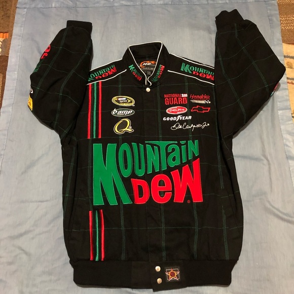 Other | Nascar Vintage Jeff Hamilton Adidas Mountain Dew Dale Earnhardt ...